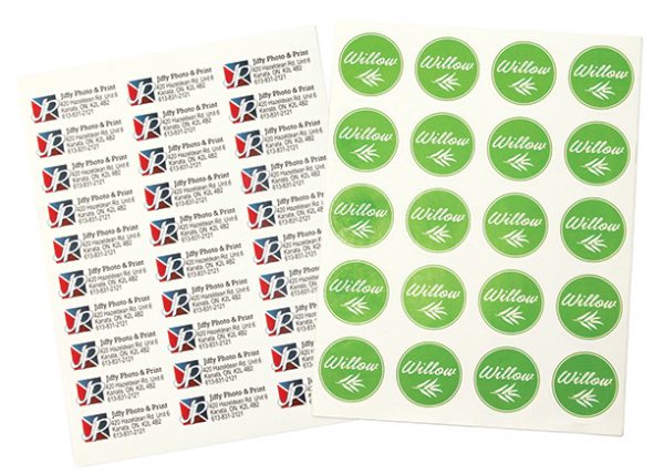 LABELS - Jiffy Photo and Print